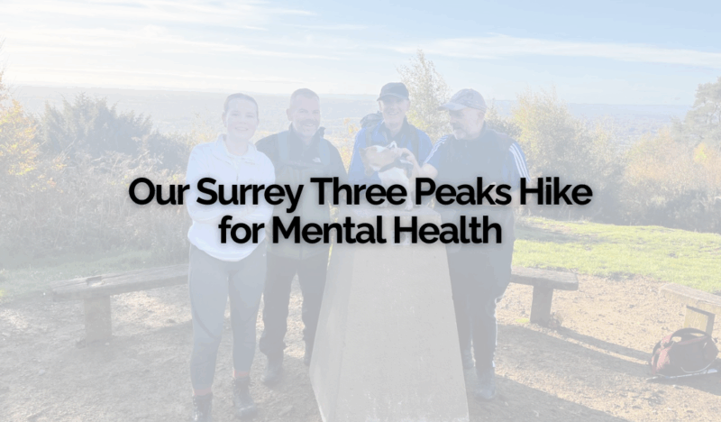 Our Surrey Three Peaks Hike